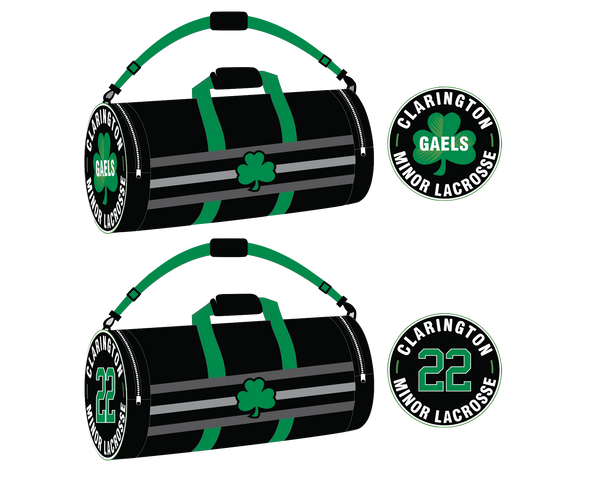 Clarington Gaels Bags | box lacrosse uniforms | Uncommon Fit