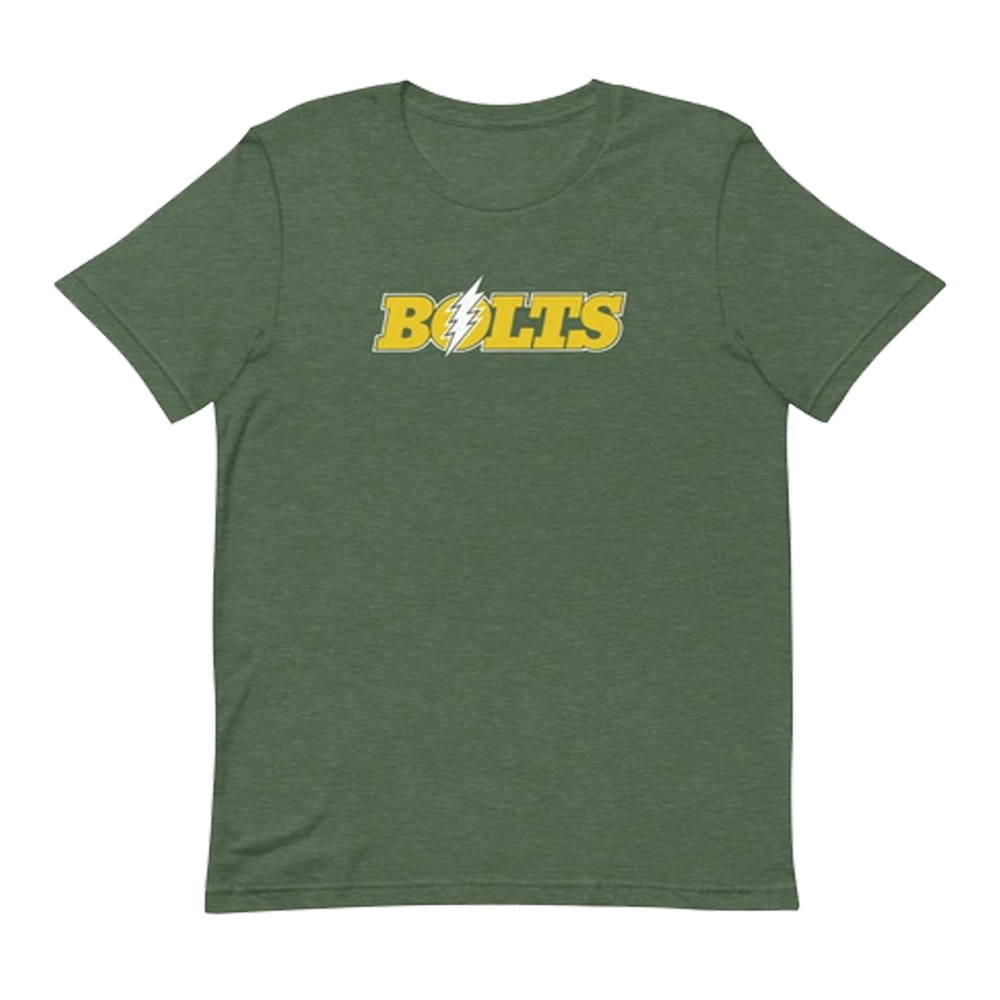 NLL Boston Bolts Retro T-Shirt | box lacrosse uniforms