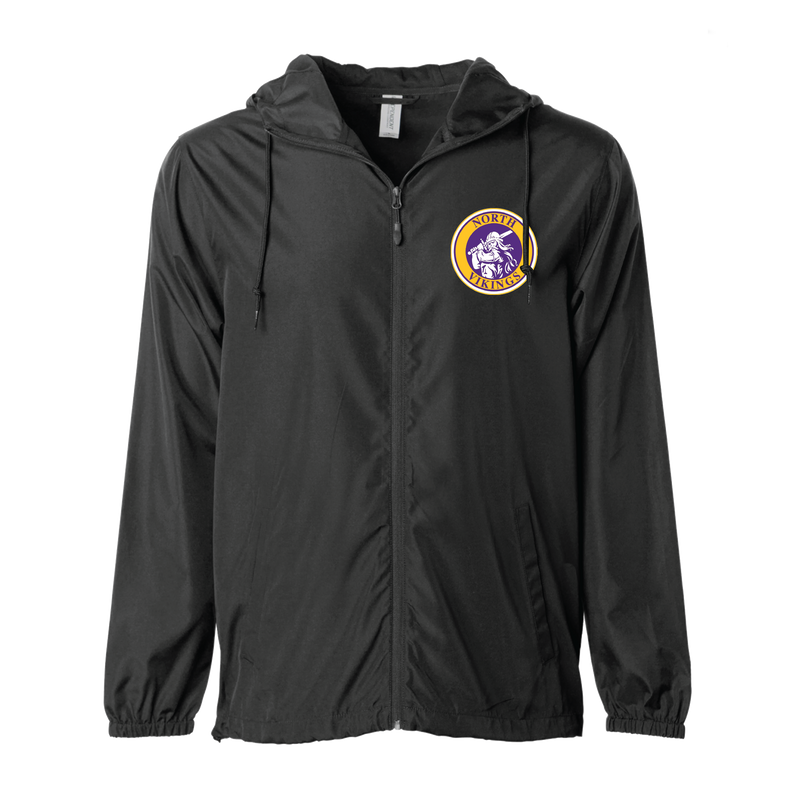 Vikings Light Weight WIndbreaker | box lacrosse uniforms
